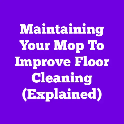 Maintaining Your Mop To Improve Floor Cleaning (Explained)